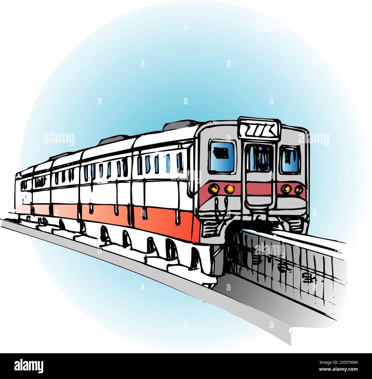 Monorail rail Cut Out Stock Images & Pictures - Alamy