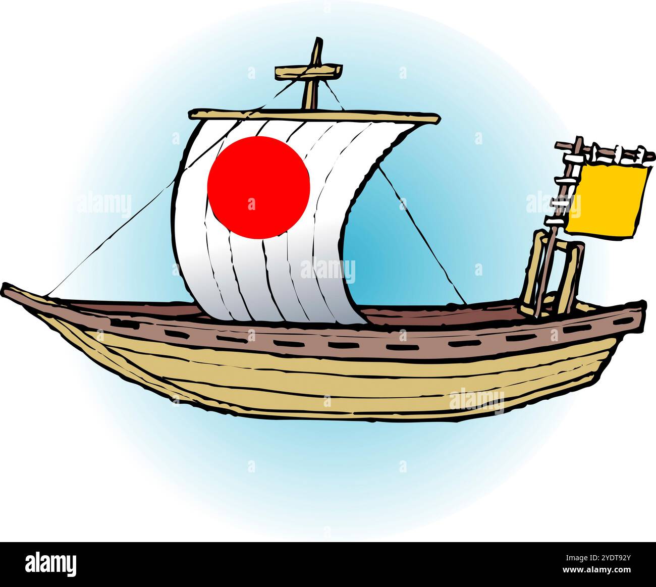 Ship japanese flag hi-res stock photography and images - Alamy