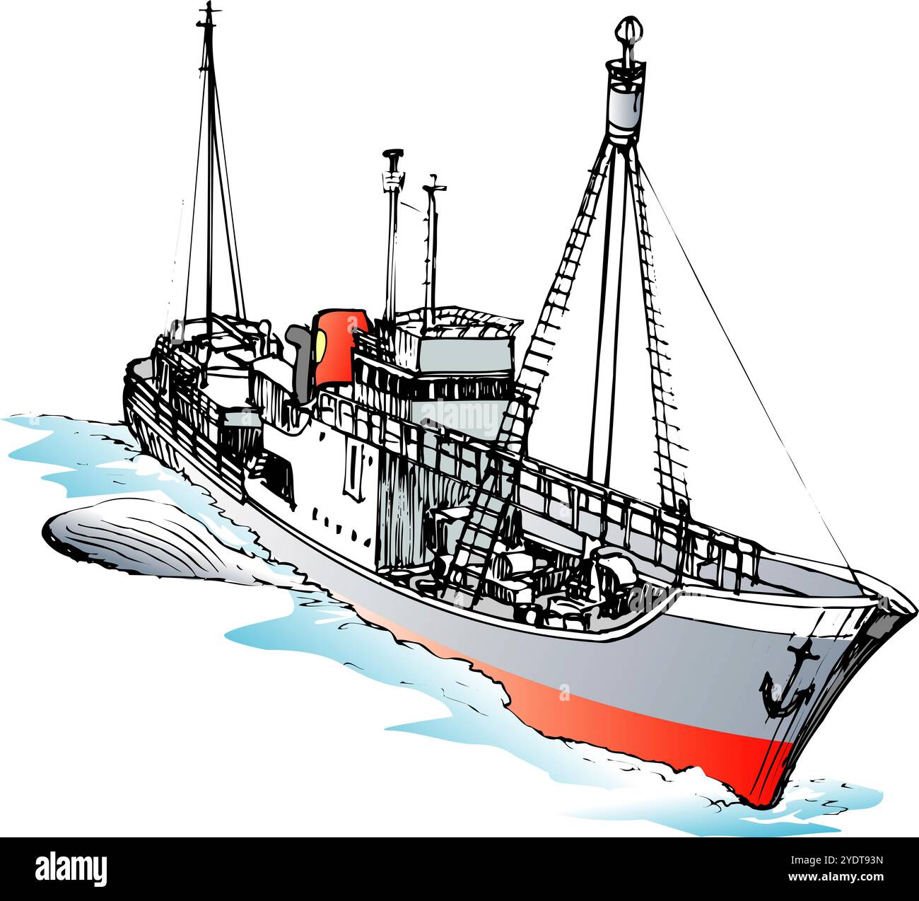 Whaler ship Cut Out Stock Images & Pictures - Alamy