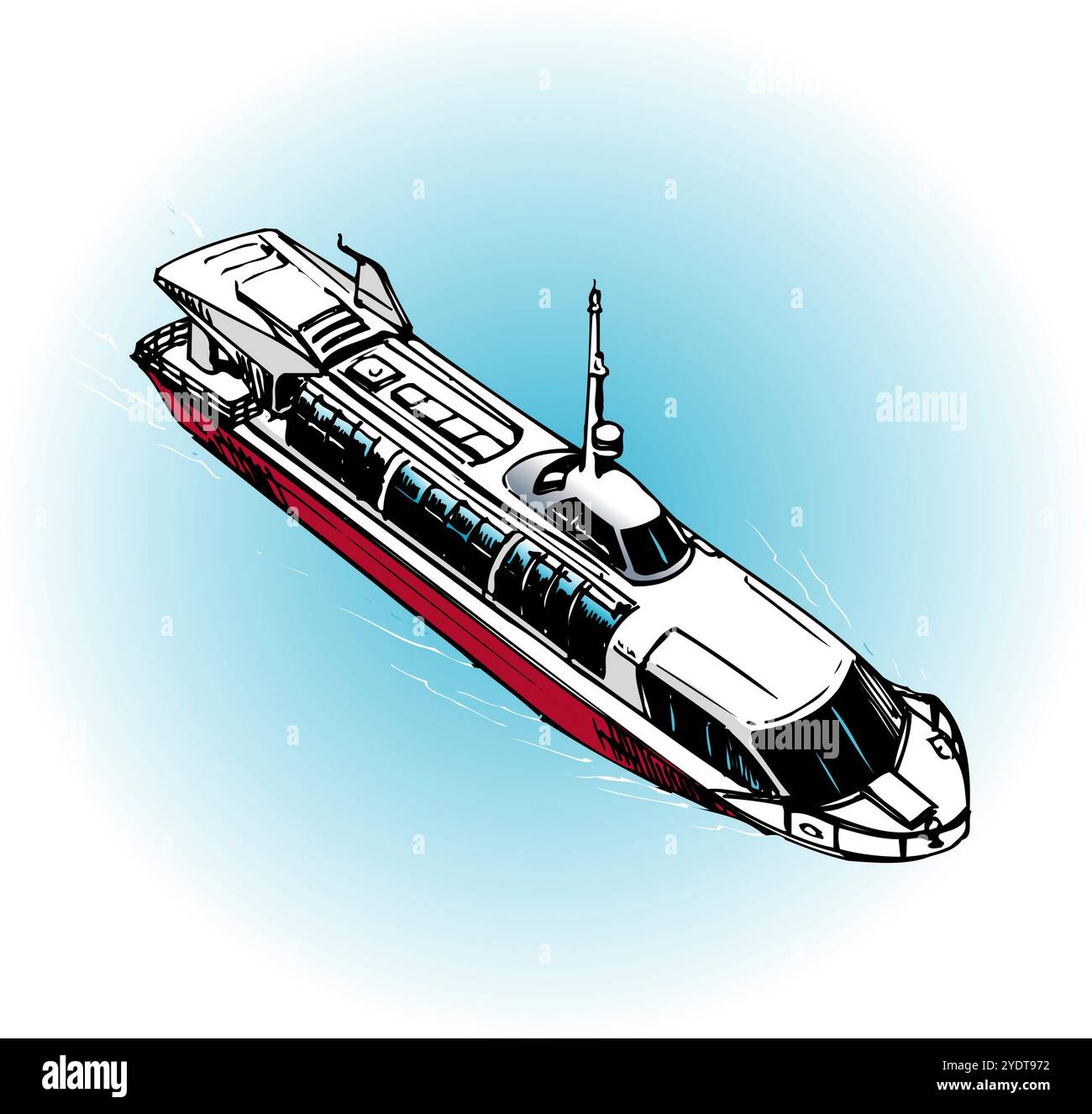 Super boat Cut Out Stock Images & Pictures - Alamy