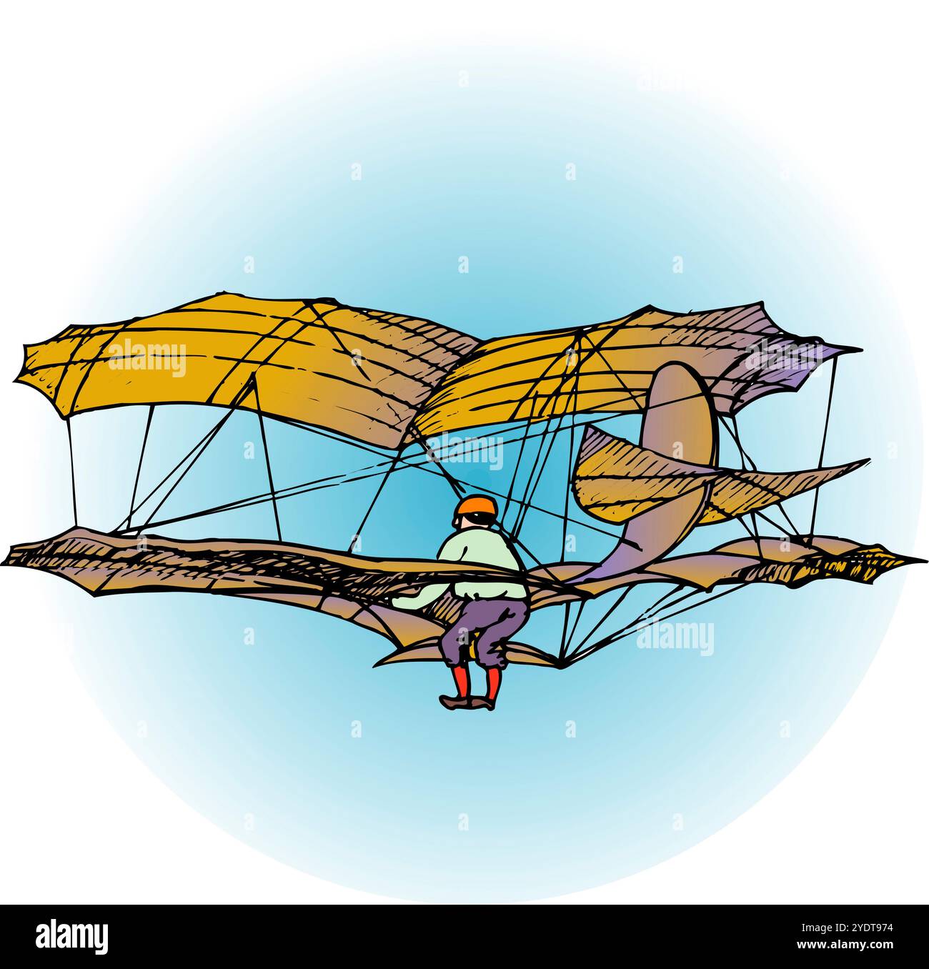 Lilienthal glider hi-res stock photography and images - Alamy
