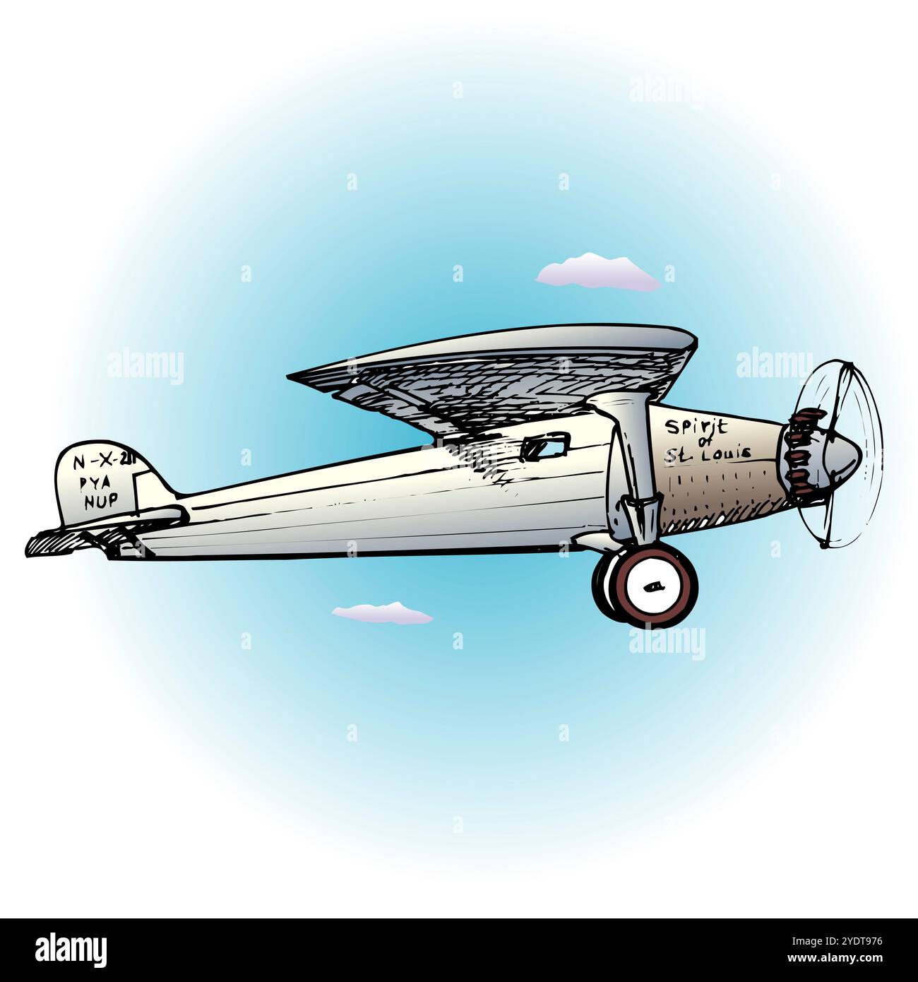 Spirit of St. Louis 7 Stock Photo - Alamy