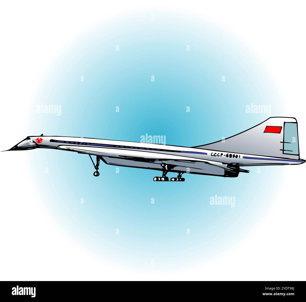 Tupolev tu 144 hi-res stock photography and images - Alamy