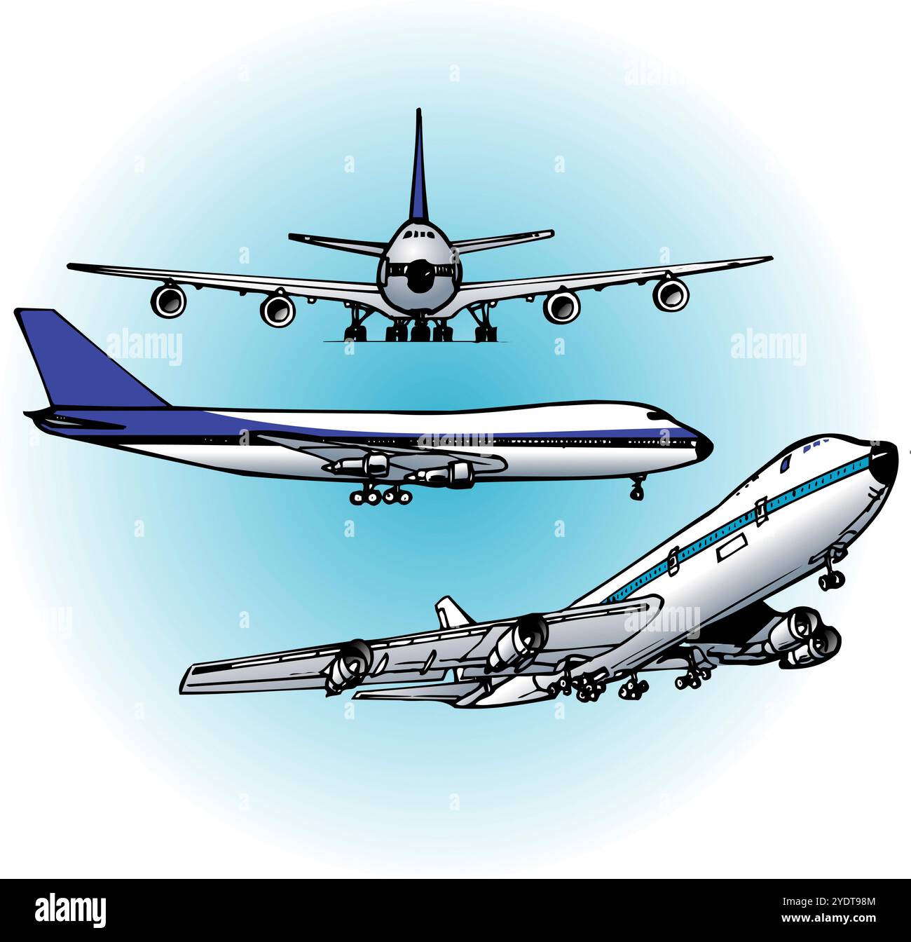 Boeing 747 Cut Out Stock Images & Pictures - Alamy