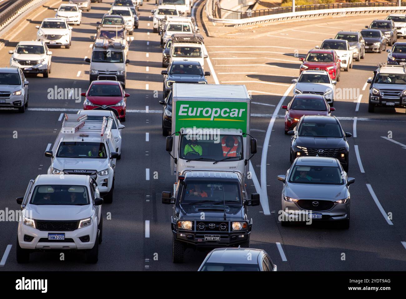 White pickup truck suv traffic congestion hi-res stock photography and ...