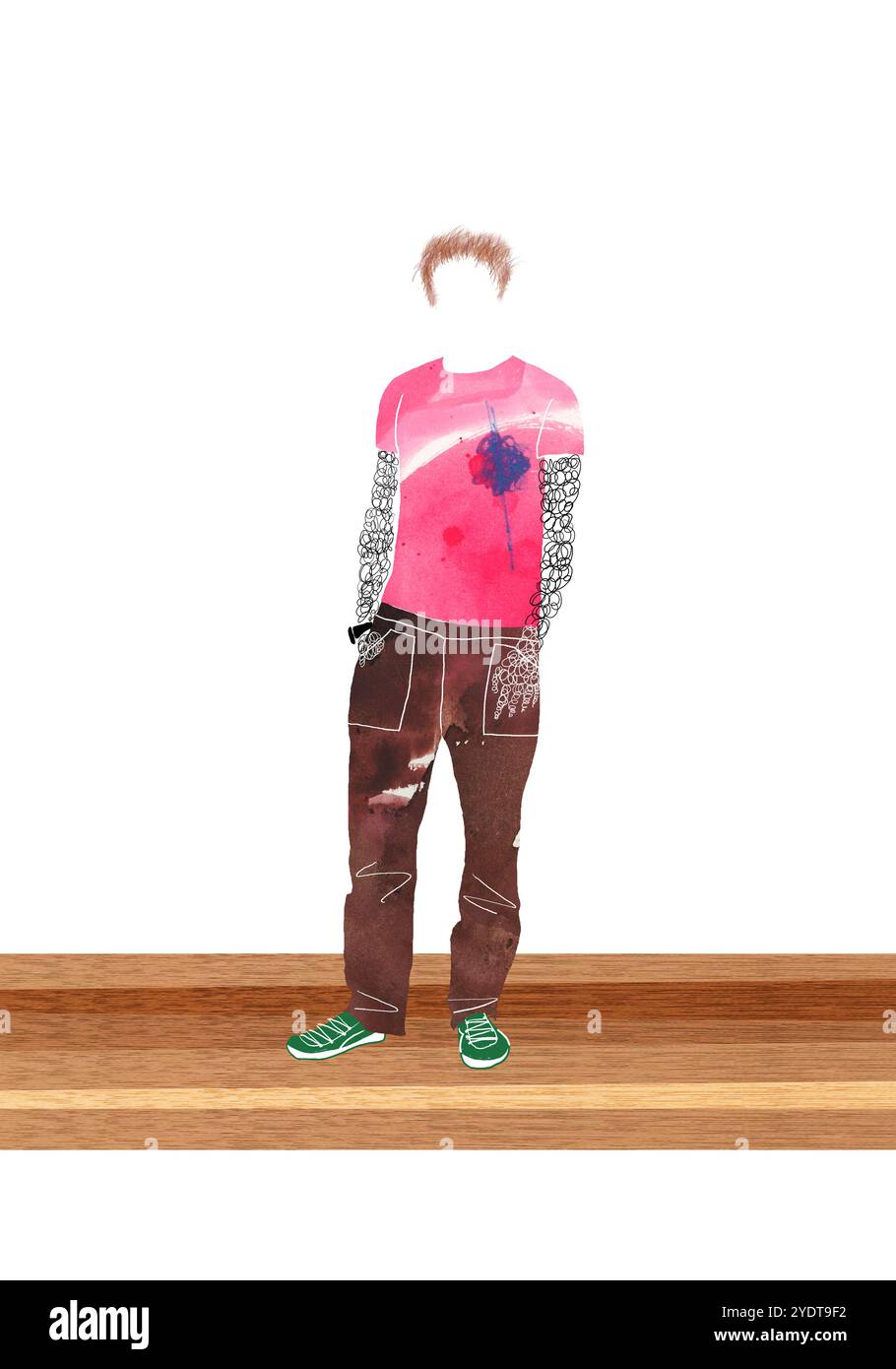 Man in pink Cut Out Stock Images & Pictures - Alamy