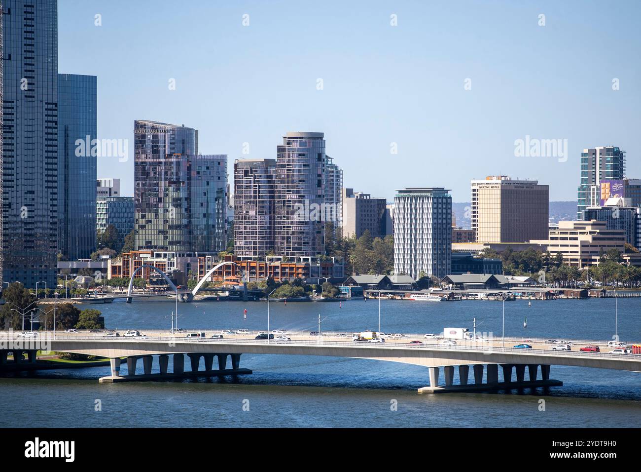 Perth Australia 2024-03-18 The image presents a clear day in a vibrant ...