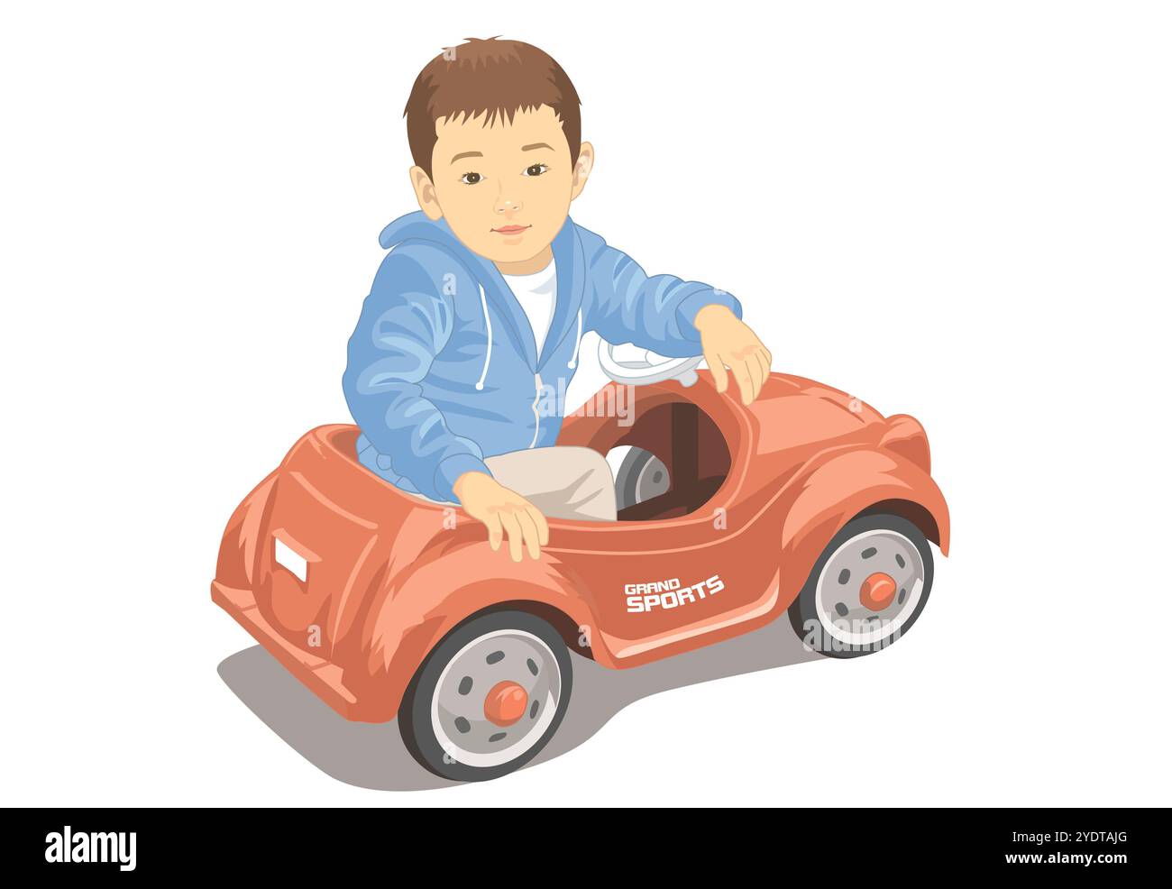 Child and driver Cut Out Stock Images & Pictures - Alamy