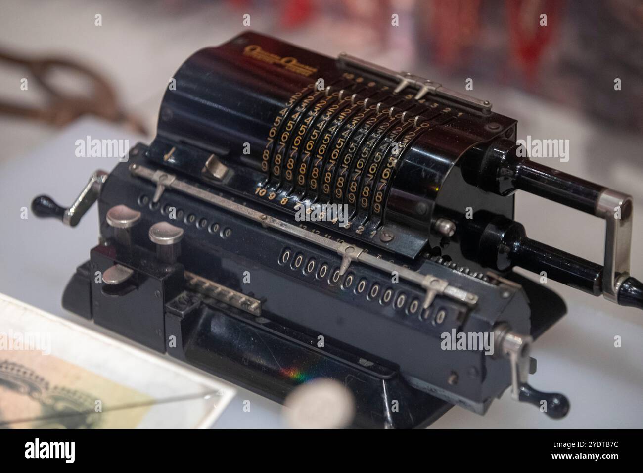 Perth Australia 2024-03-18 This image shows a close-up of a vintage ...