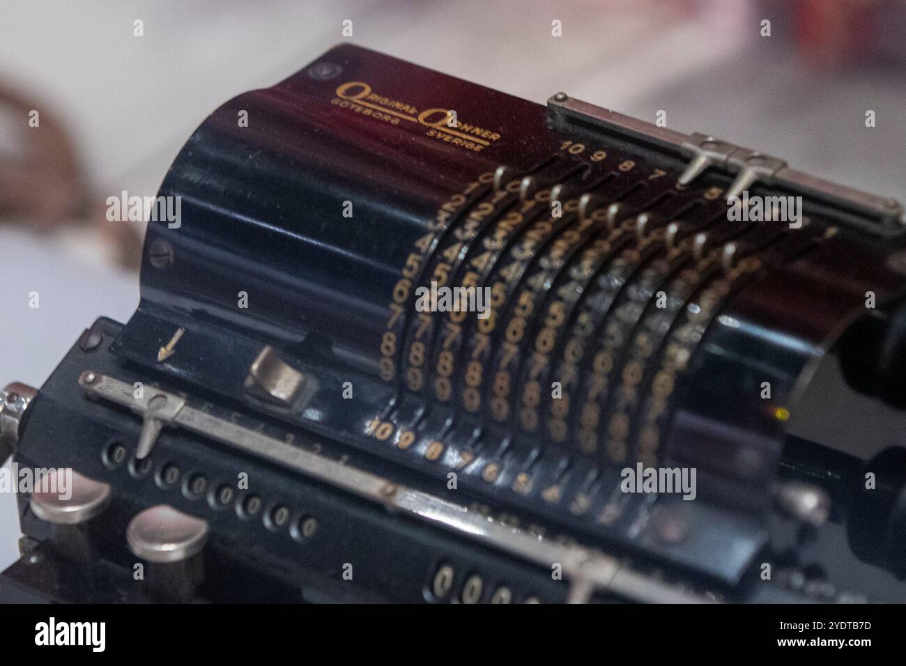 Perth Australia 2024-03-18 This image shows a close-up of a vintage ...