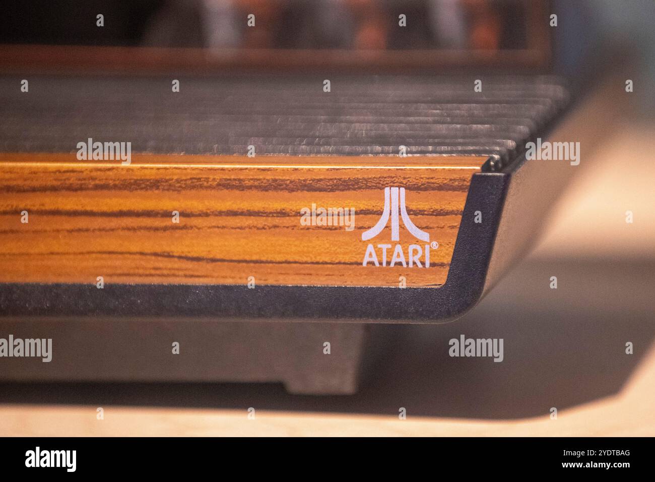 Perth Australia 2024-03-18 This image shows a close-up of an Atari ...