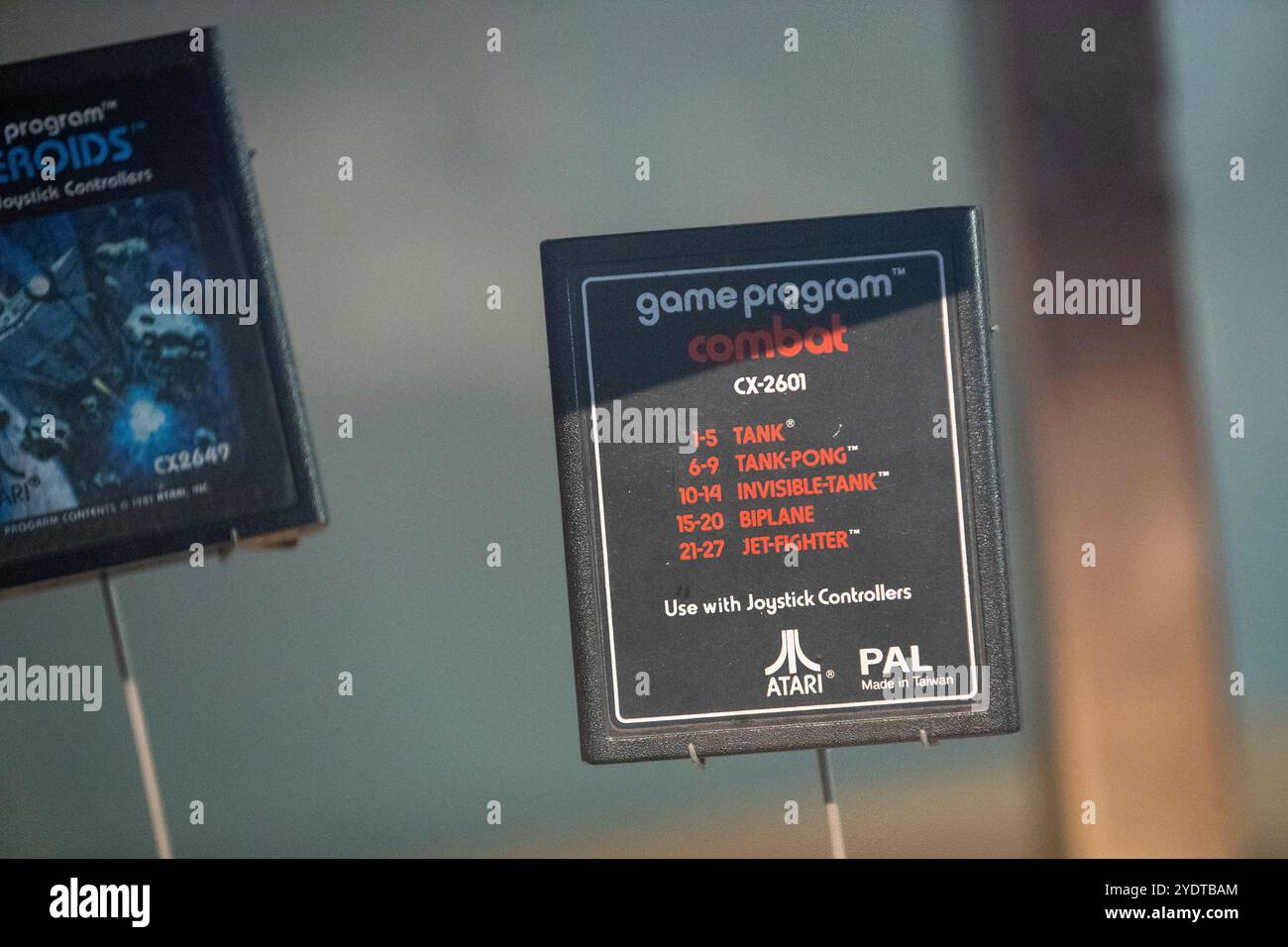 Perth Australia 2024-03-18 This image shows an Atari game cartridge ...