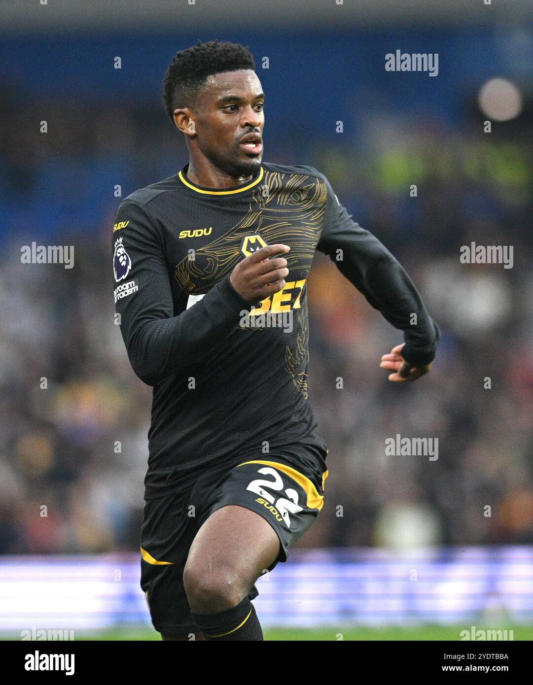 Nelson Semedo of Wolves during the Premier League match between ...