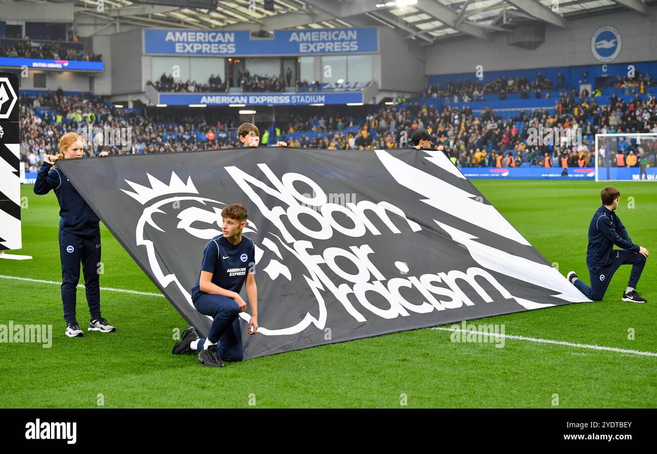 No room for racism banner hi-res stock photography and images - Alamy