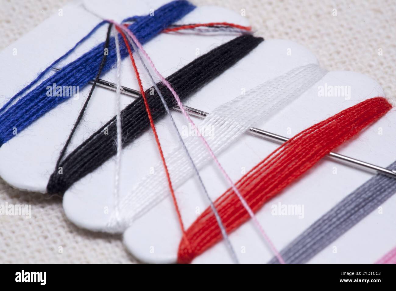 Needle and thread Stock Photo - Alamy