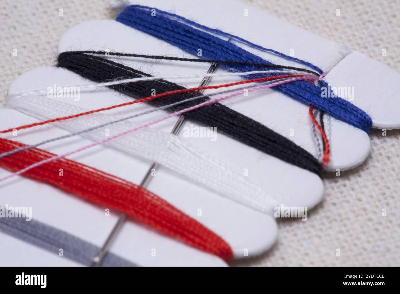 Needle and thread Stock Photo - Alamy