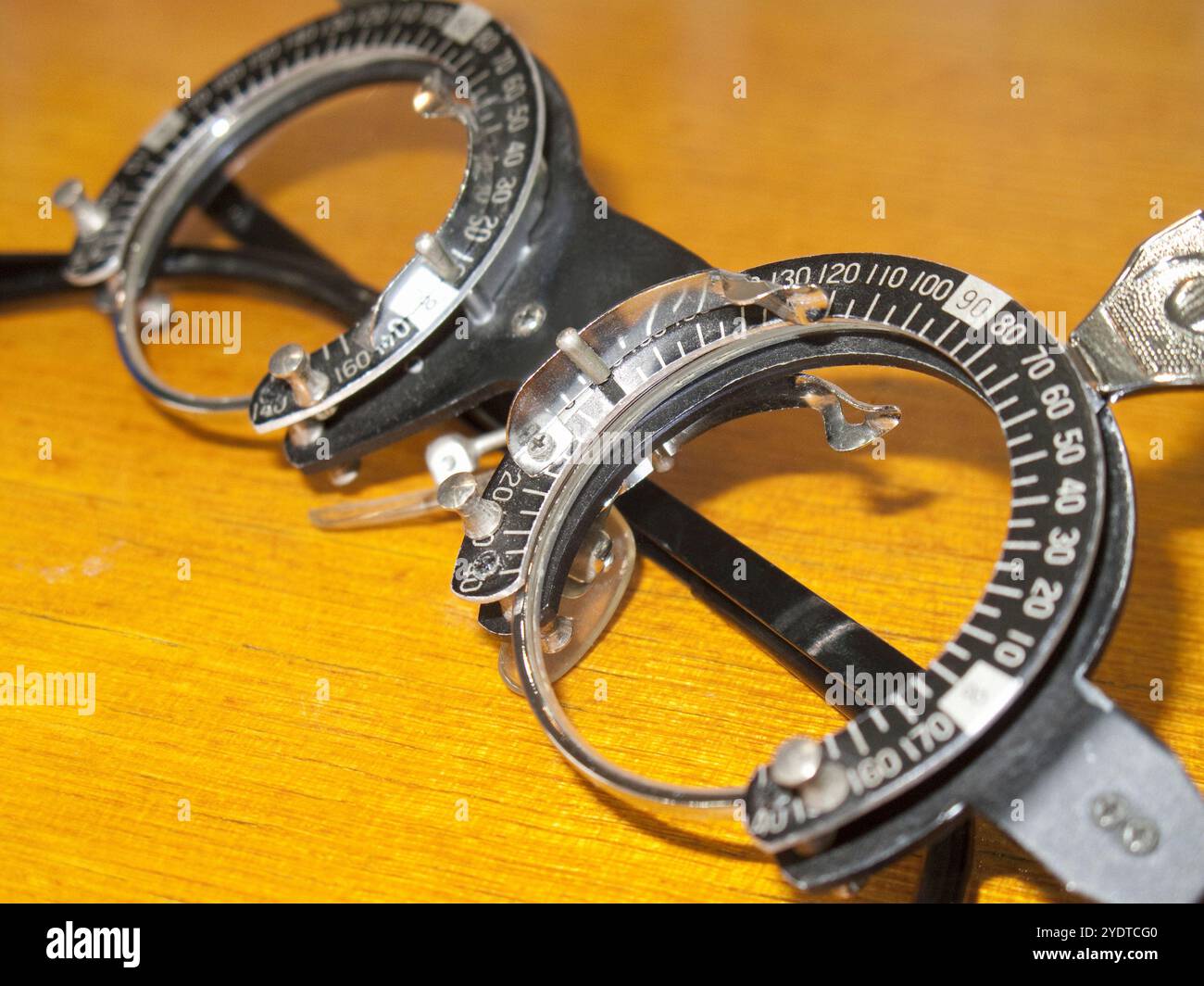 Diopter measuring glasses Stock Photo - Alamy