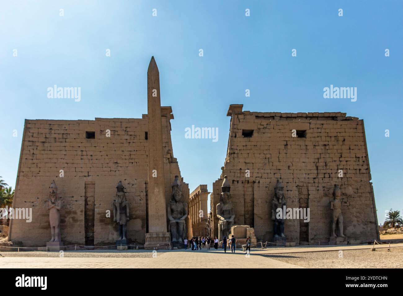 Luxor; Egypt; January 16, 2024: Luxor, Egypt's Golden City, is home to ...