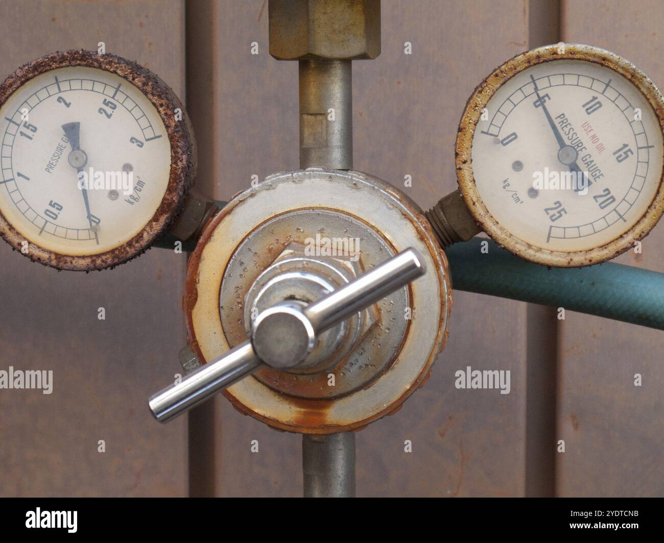 Valves and meters Stock Photo - Alamy