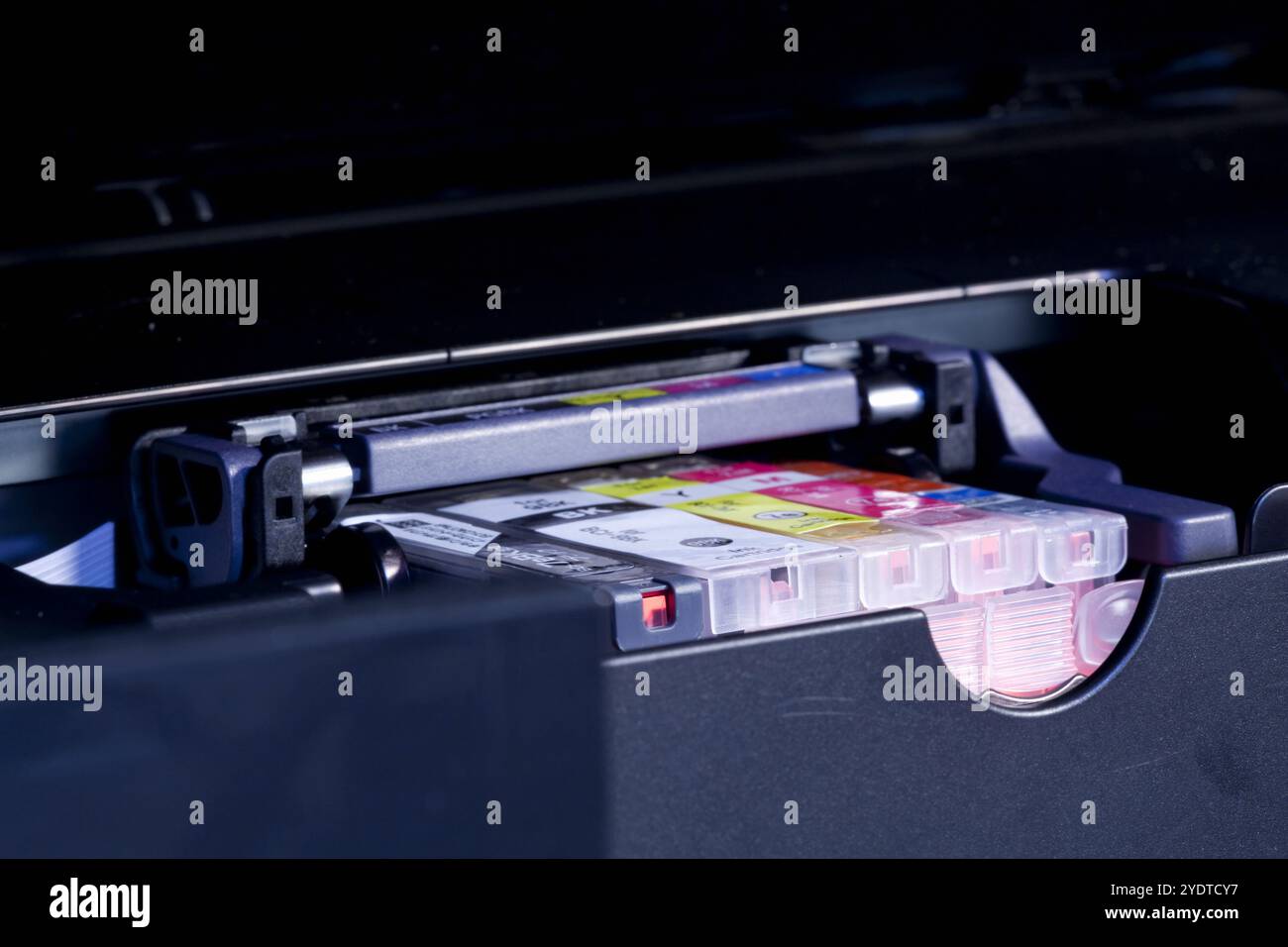 Inkjet printer ink Stock Photo - Alamy