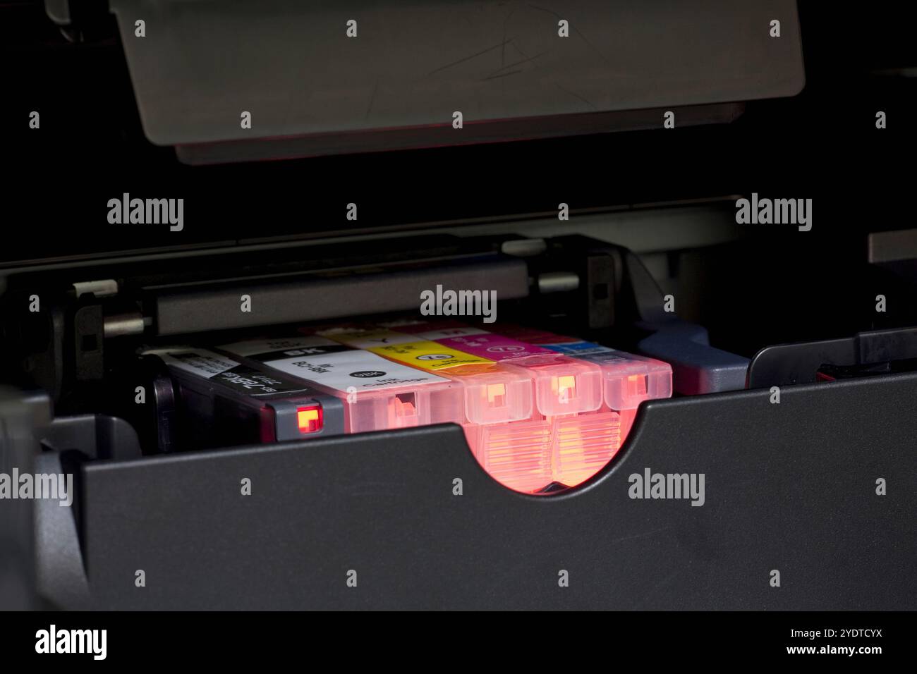 Inkjet printer ink Stock Photo - Alamy