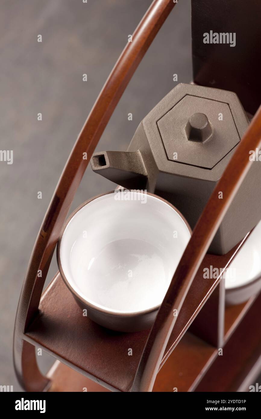 Chinese tea utensils Stock Photo - Alamy