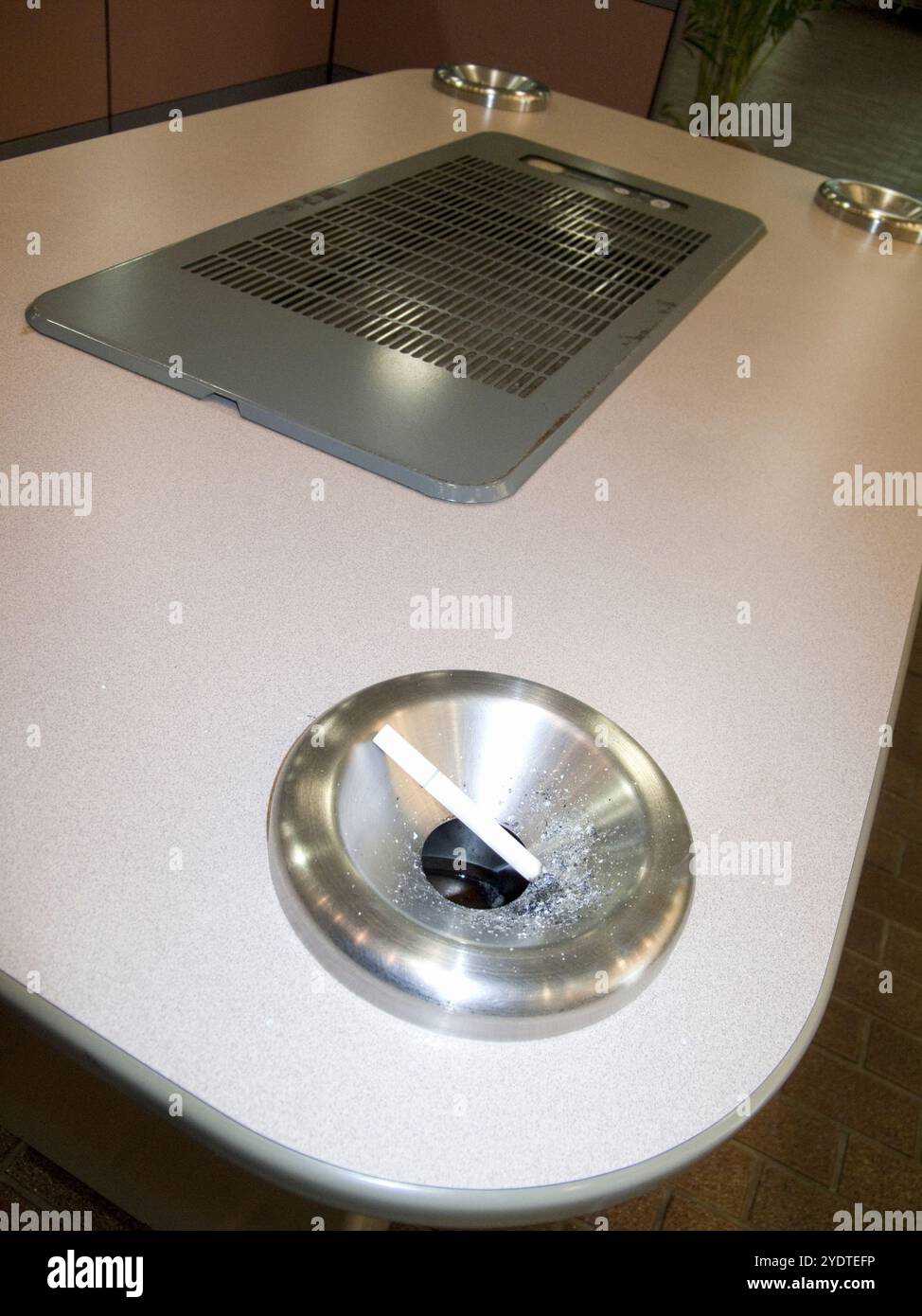 Smoke evacuation system in an isolated smoking room Stock Photo - Alamy