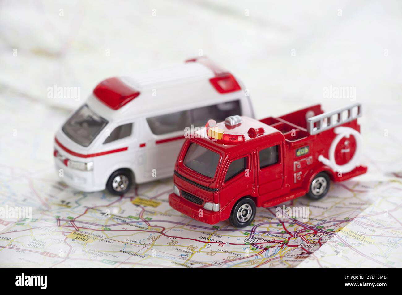 Miniature fire engine hi-res stock photography and images - Alamy