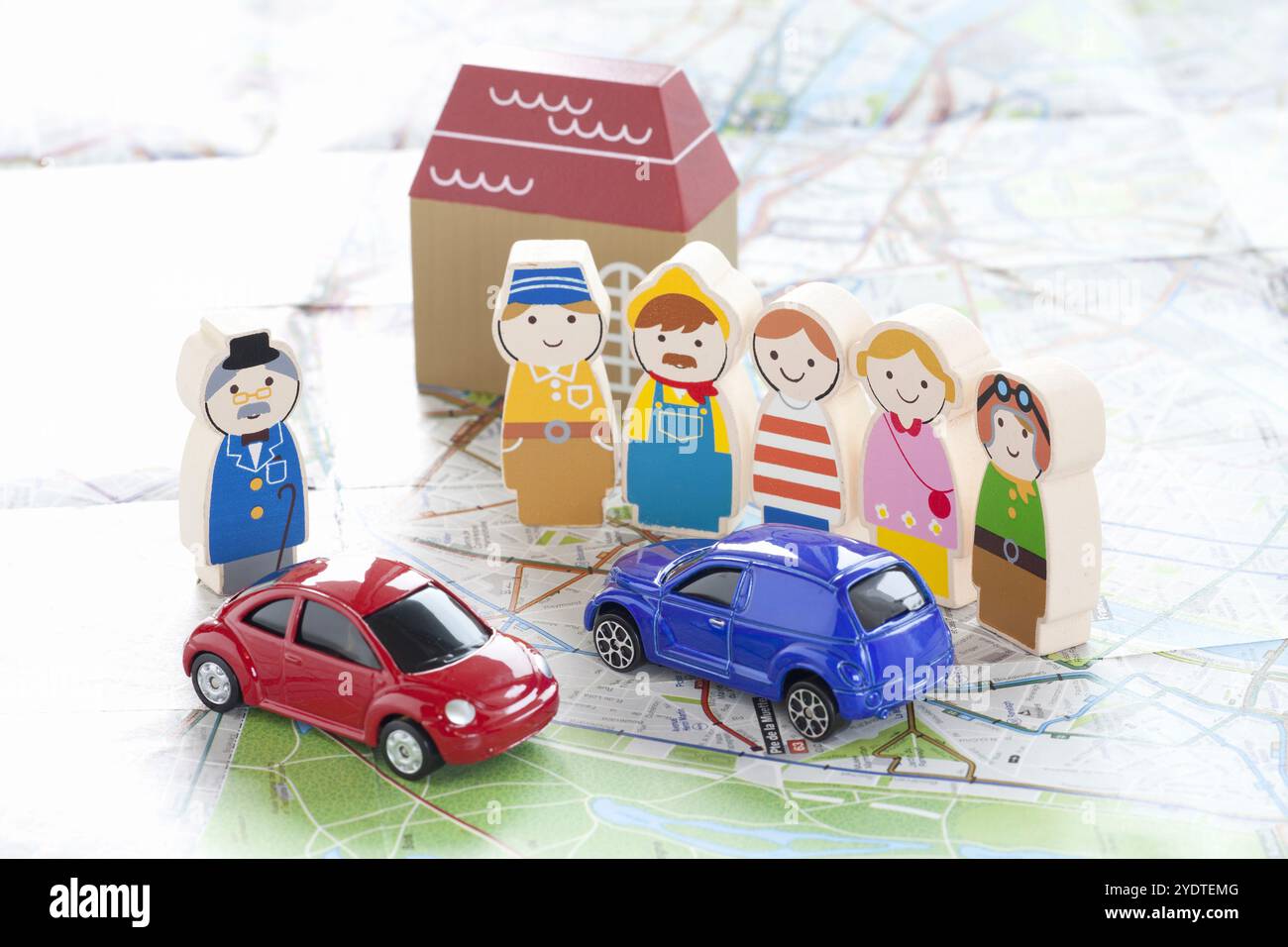 Wooden box cars hi-res stock photography and images - Alamy