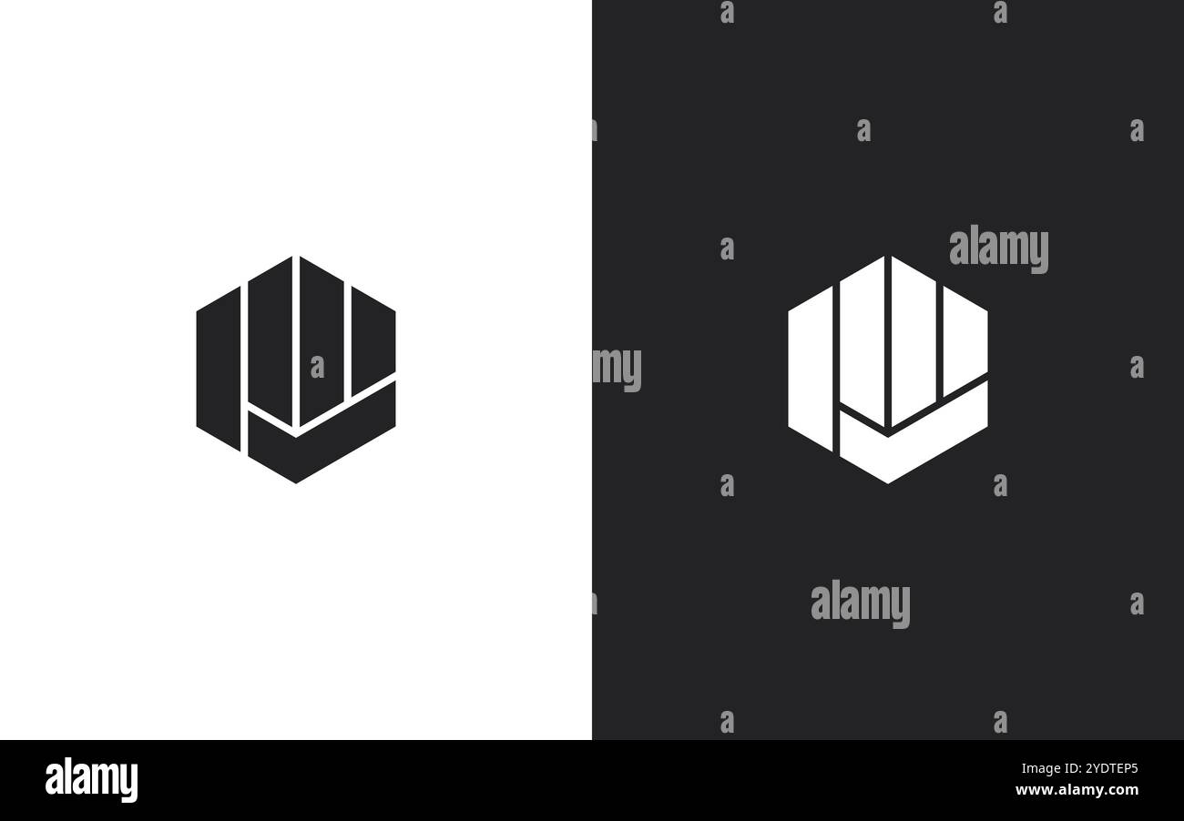 Polygon geometry Black and White Stock Photos & Images - Alamy