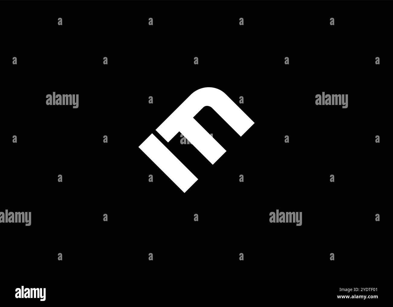 Modern f logo hi-res stock photography and images - Alamy
