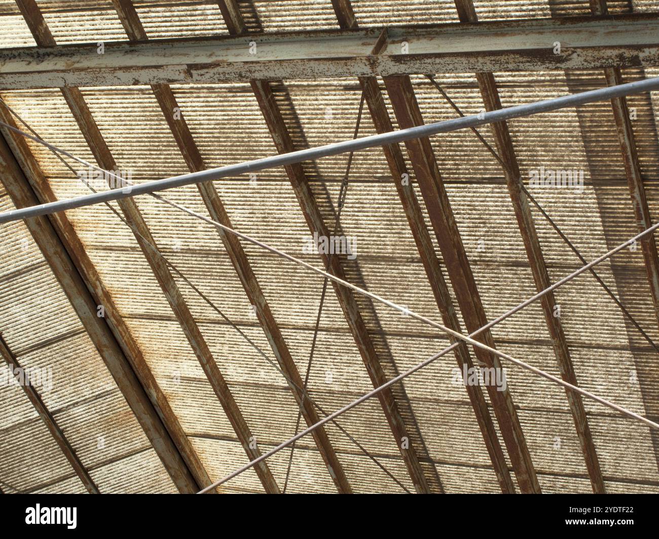 Vinyl tin roof Stock Photo - Alamy