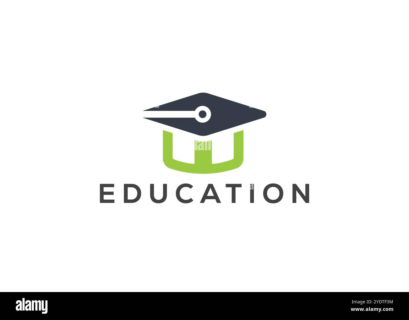 Letter W Education technology logo. Modern style W learning logo Stock ...