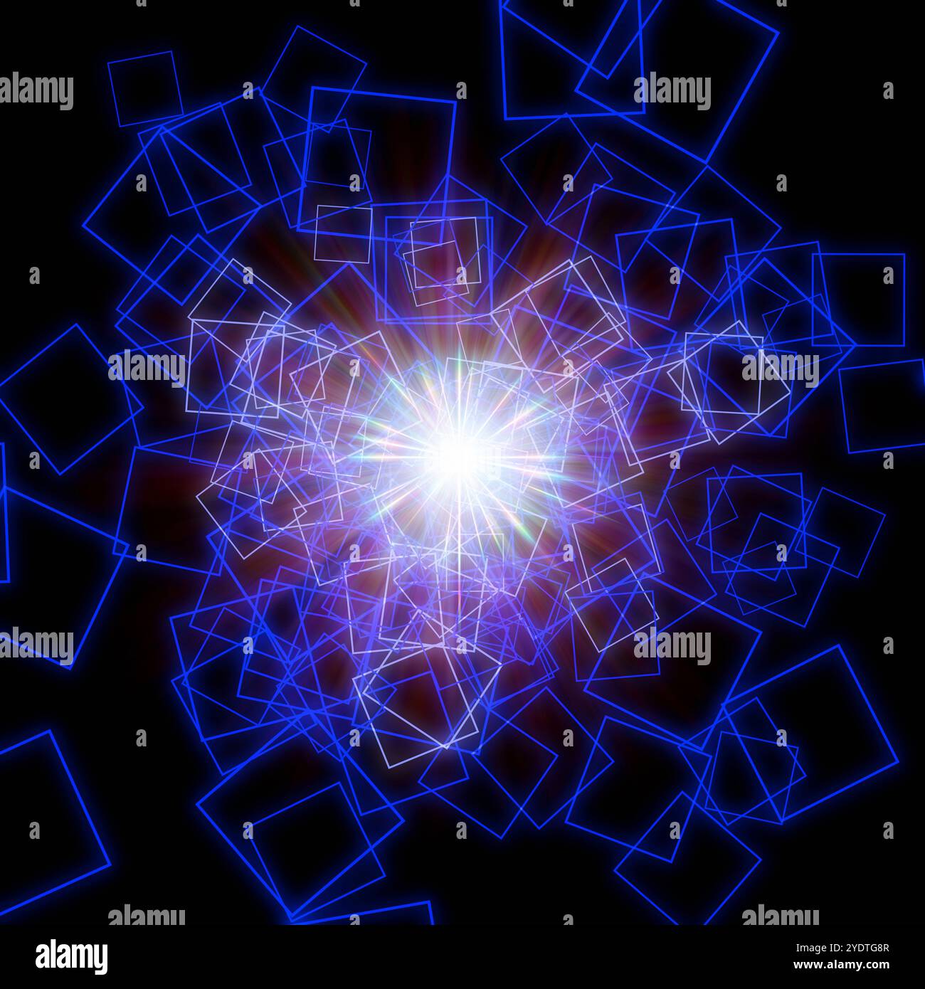 Colour composition of a square Stock Photo - Alamy