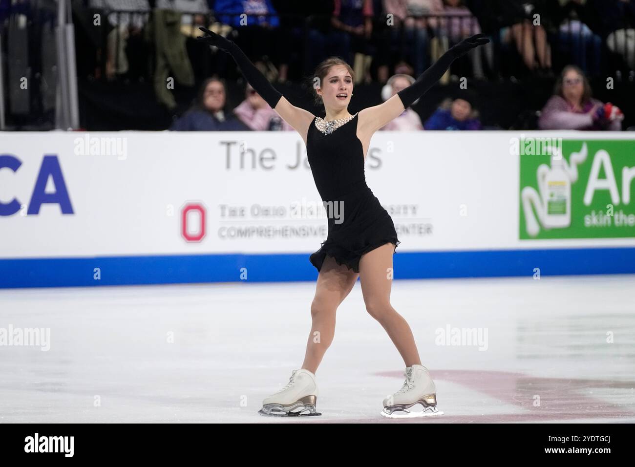 Isabeau Levito of the United States competes during the women's short ...