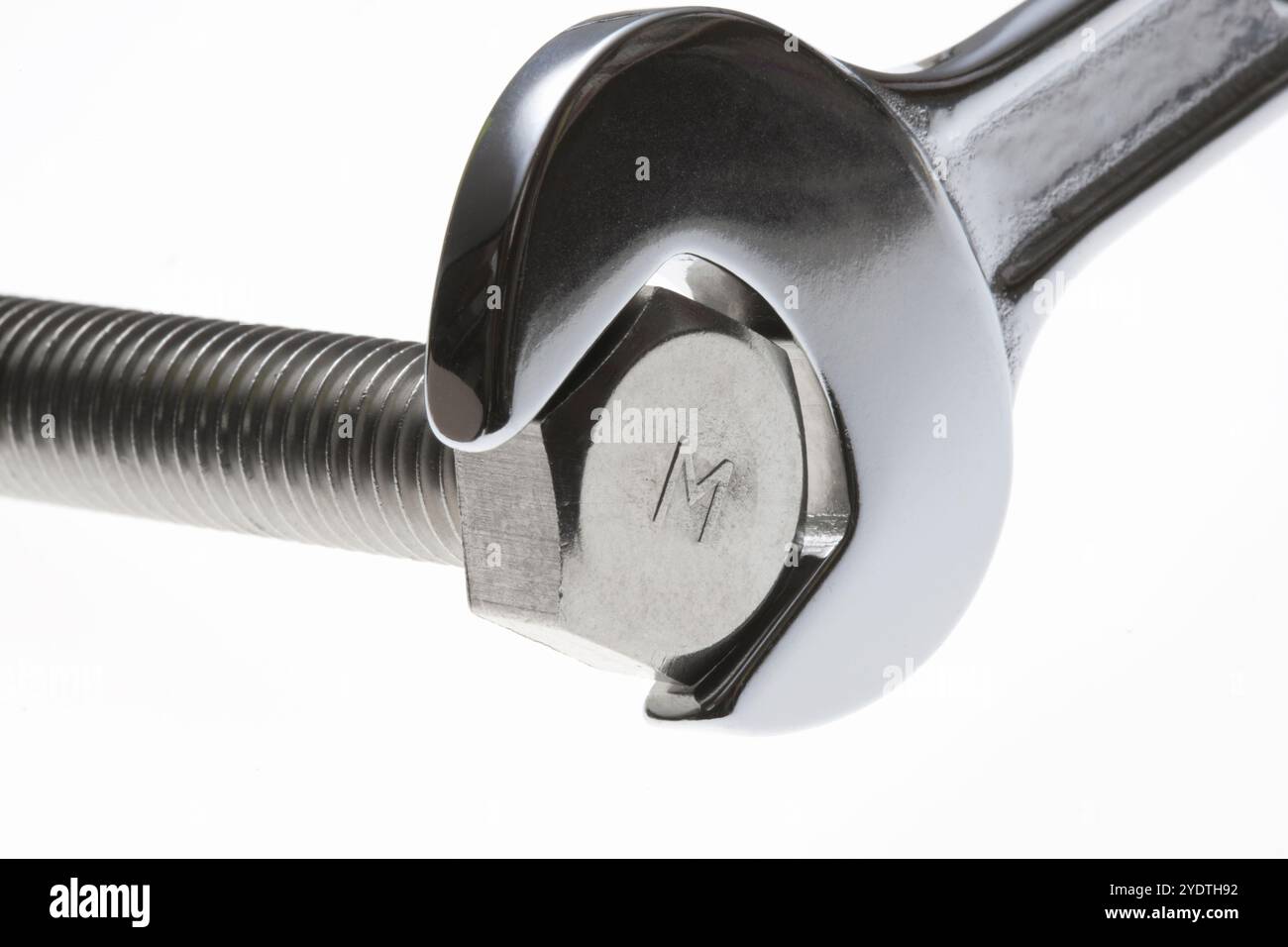 Spanner and bolt Stock Photo - Alamy
