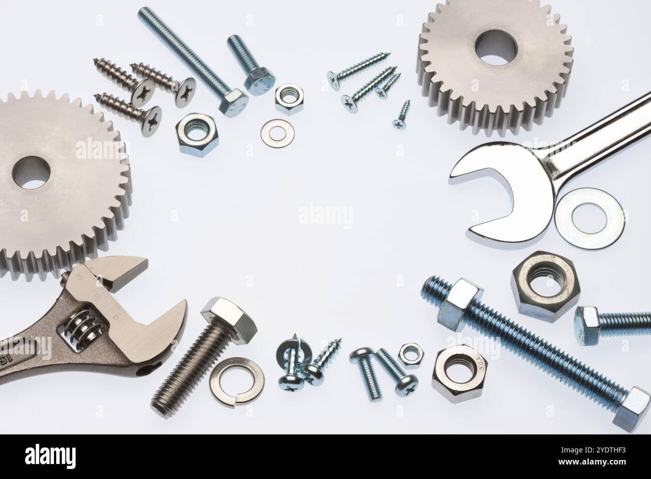 Industrial gear wrench frame hi-res stock photography and images - Alamy