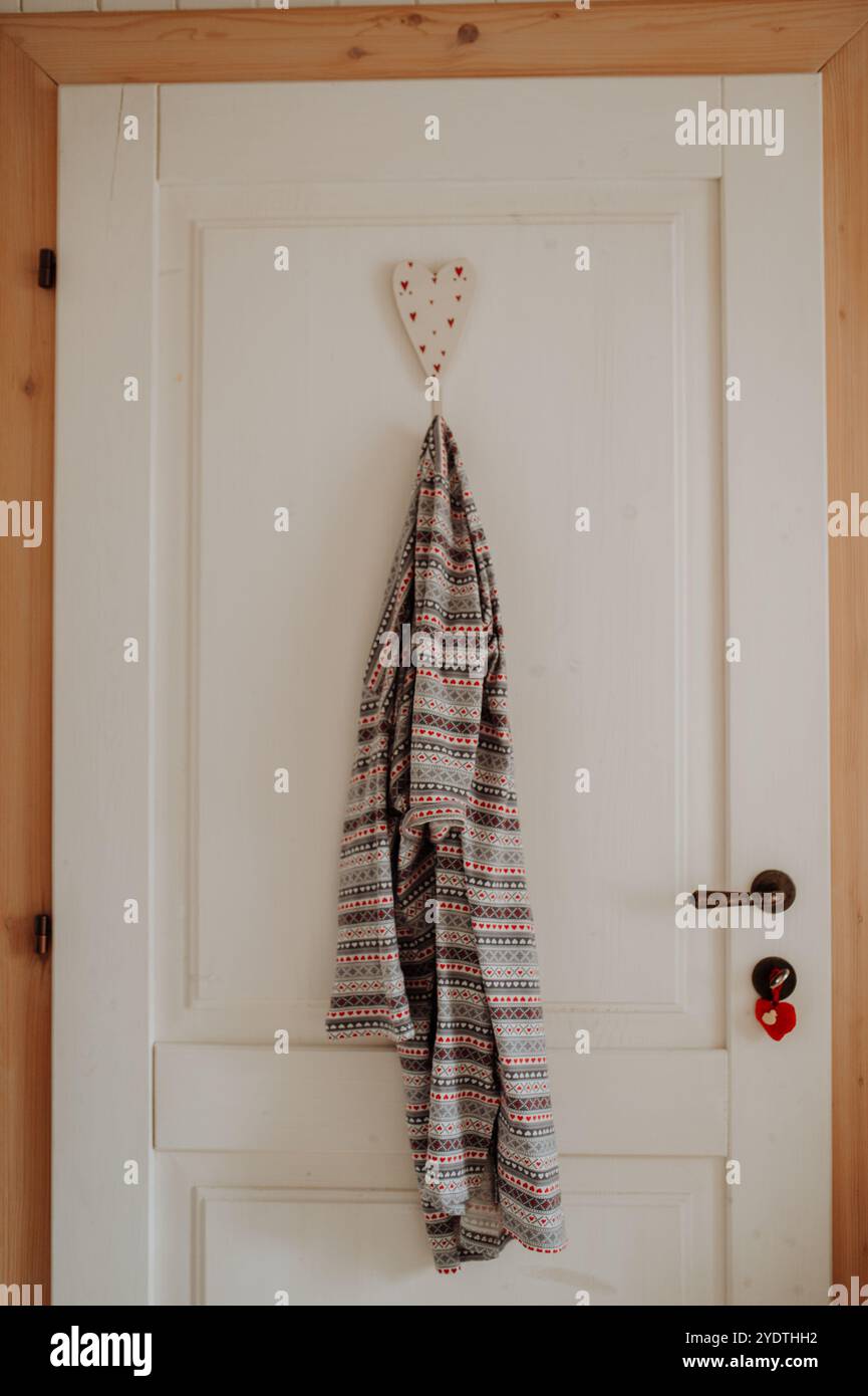 Door bathroom robe hi-res stock photography and images - Alamy