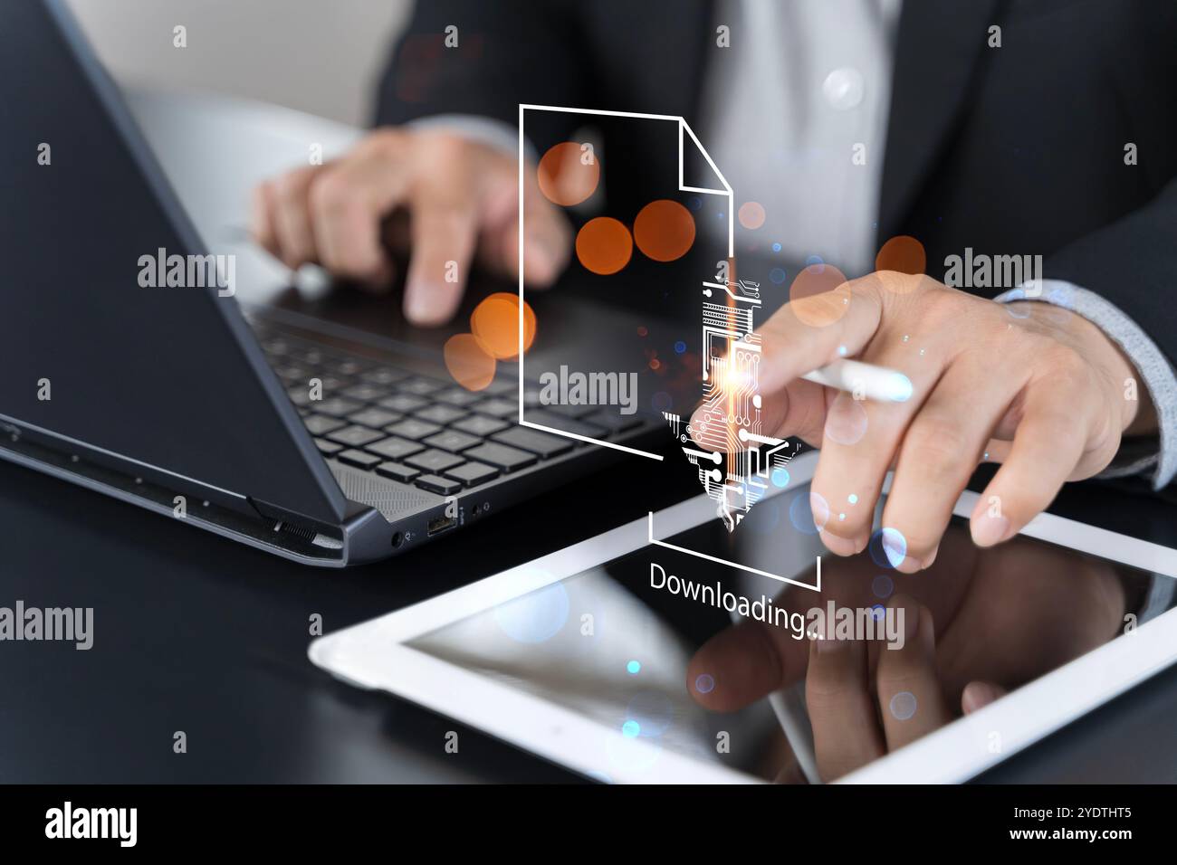 Installing software hi-res stock photography and images - Alamy