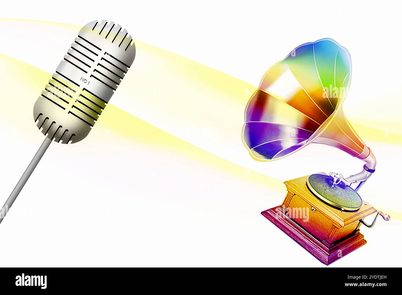 Microphone stand retro hi-res stock photography and images - Alamy
