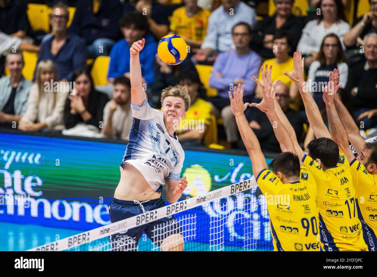 Martial Luka ( Mine Vero Volley Monza ) during Valsa Group Modena vs ...