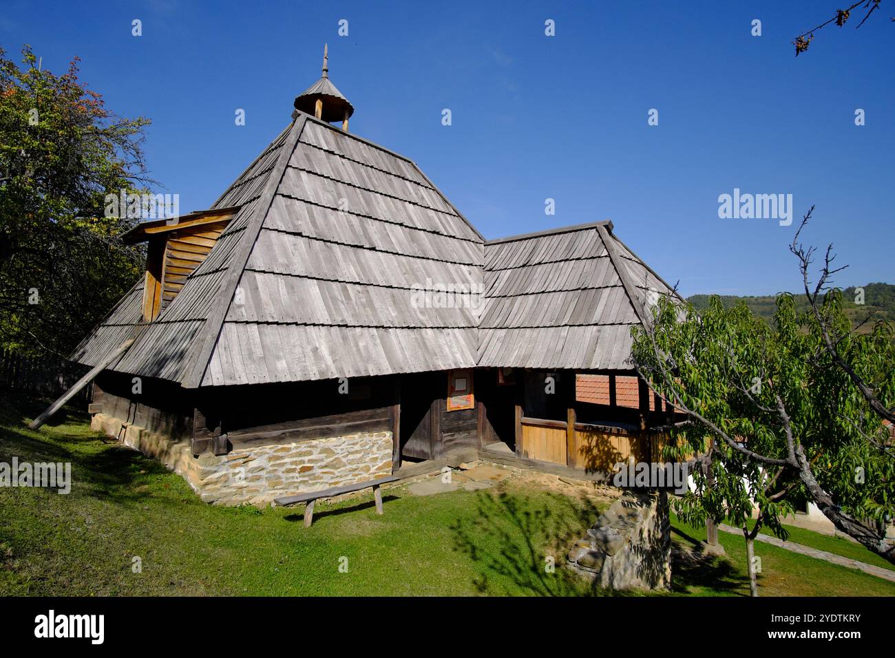 the residence of Prince Milos Obrenovic (typical serbian home in the ...