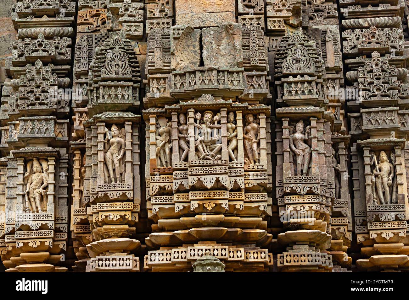 Carvings of Goddess Chamunda on the Toteshwara Mahadev Temple, part of ...