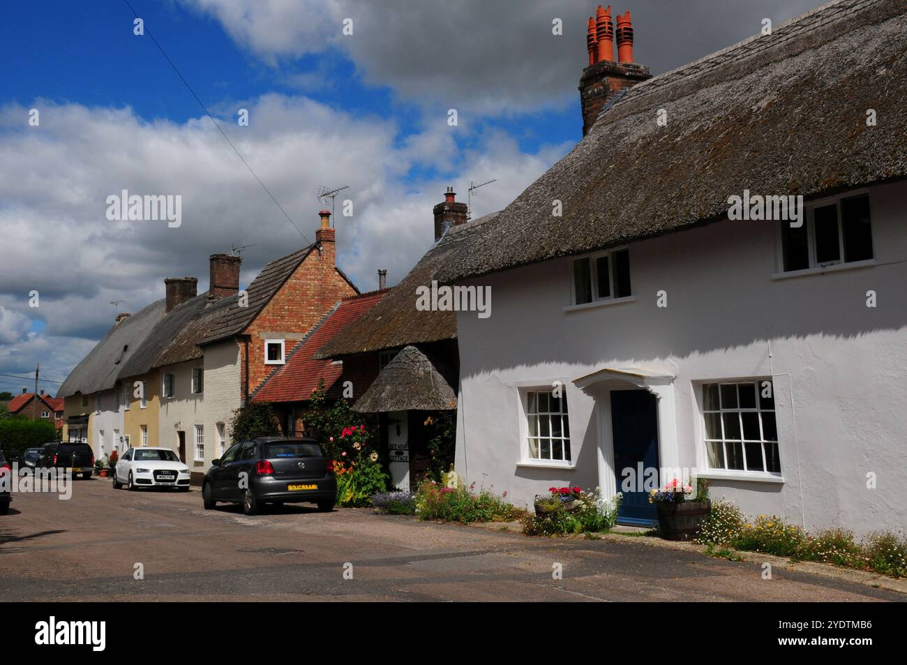 Puddletown village near Dorchester, Dorset, UK Stock Photo - Alamy