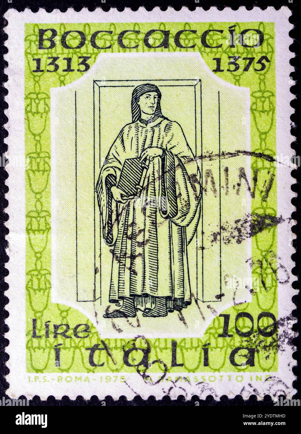 Portrait of Boccaccio - 6th centenary of the death of Giovanni ...