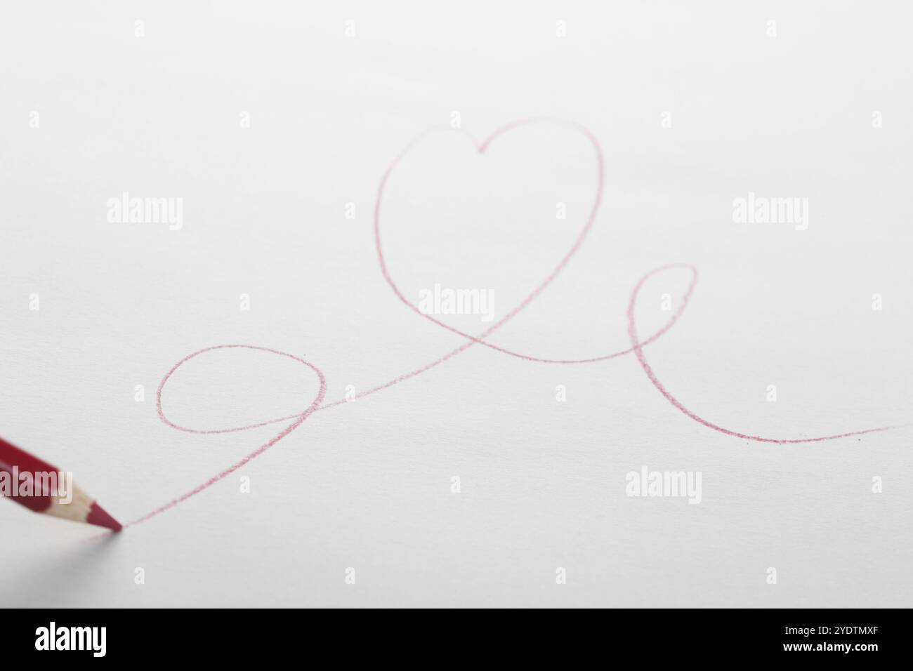 Handwritten heart hi-res stock photography and images - Alamy