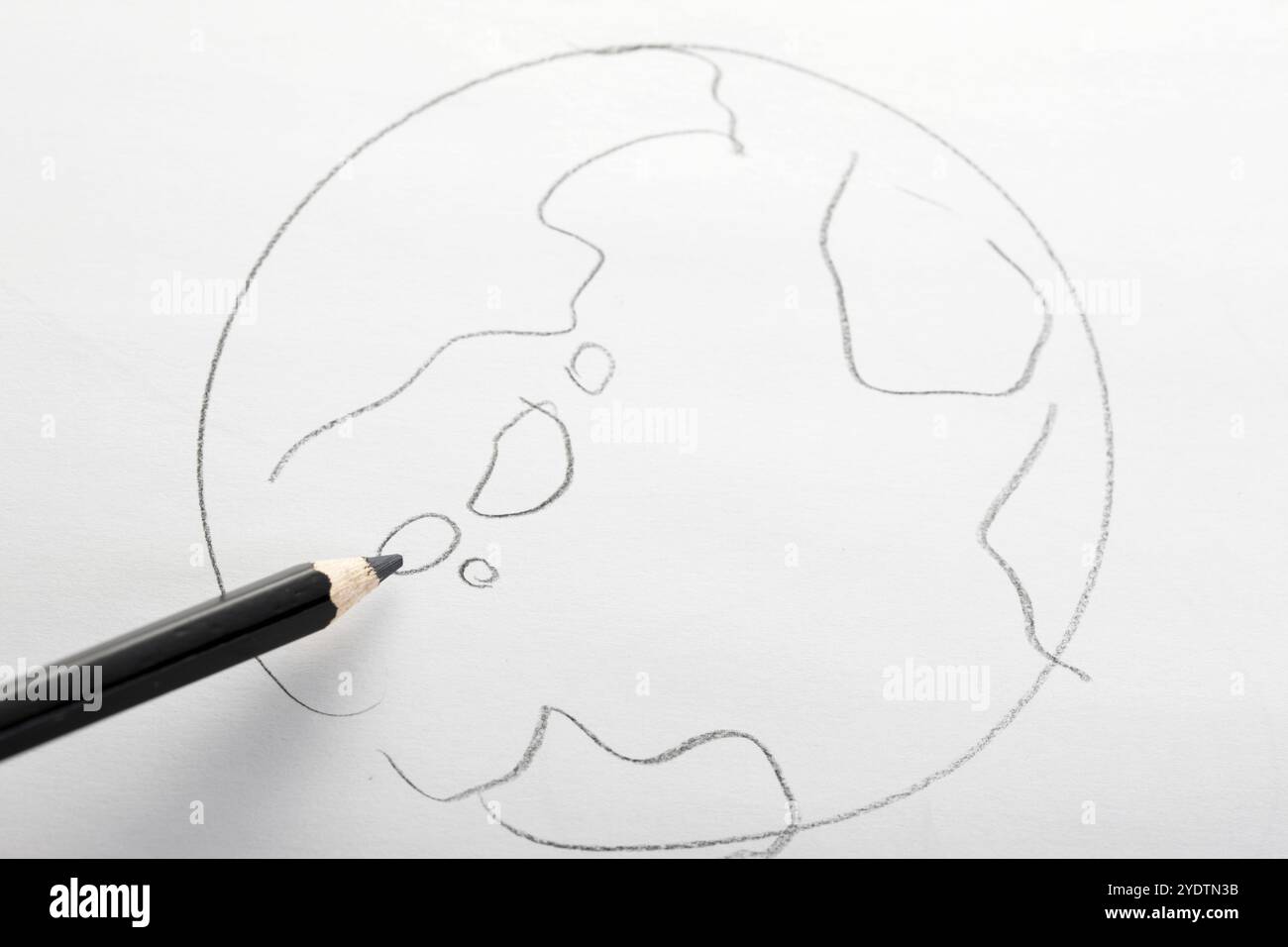 Handwritten light bulb Stock Photo - Alamy