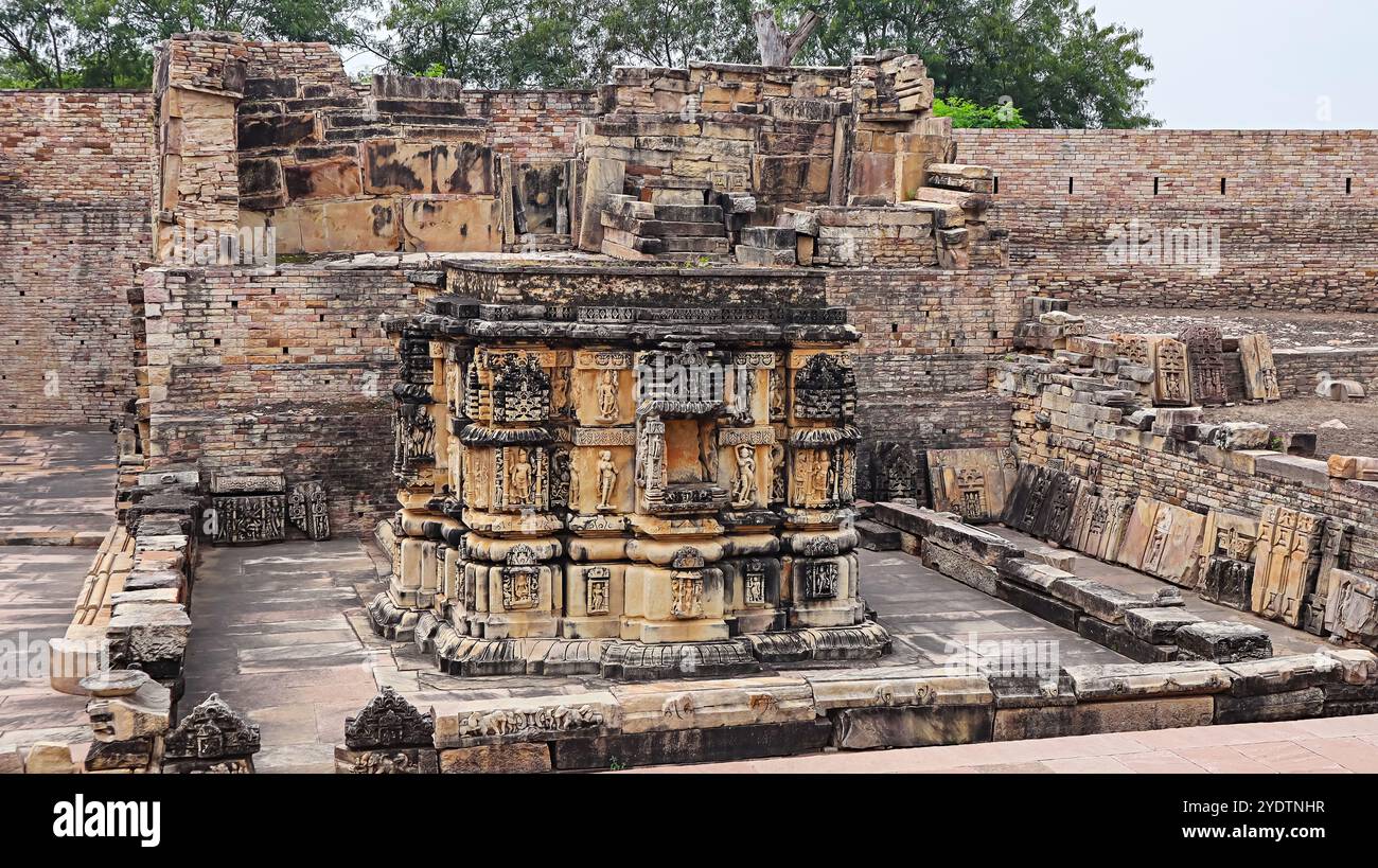 Back view of Bhuteshwar Shiv Temple, showcasing its architectural ...