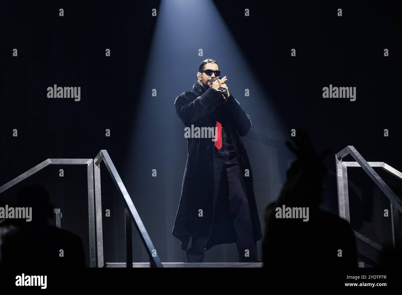 Palazzo dello Sport, Rome, Italy, October 27, 2024, Mahmood during the ...