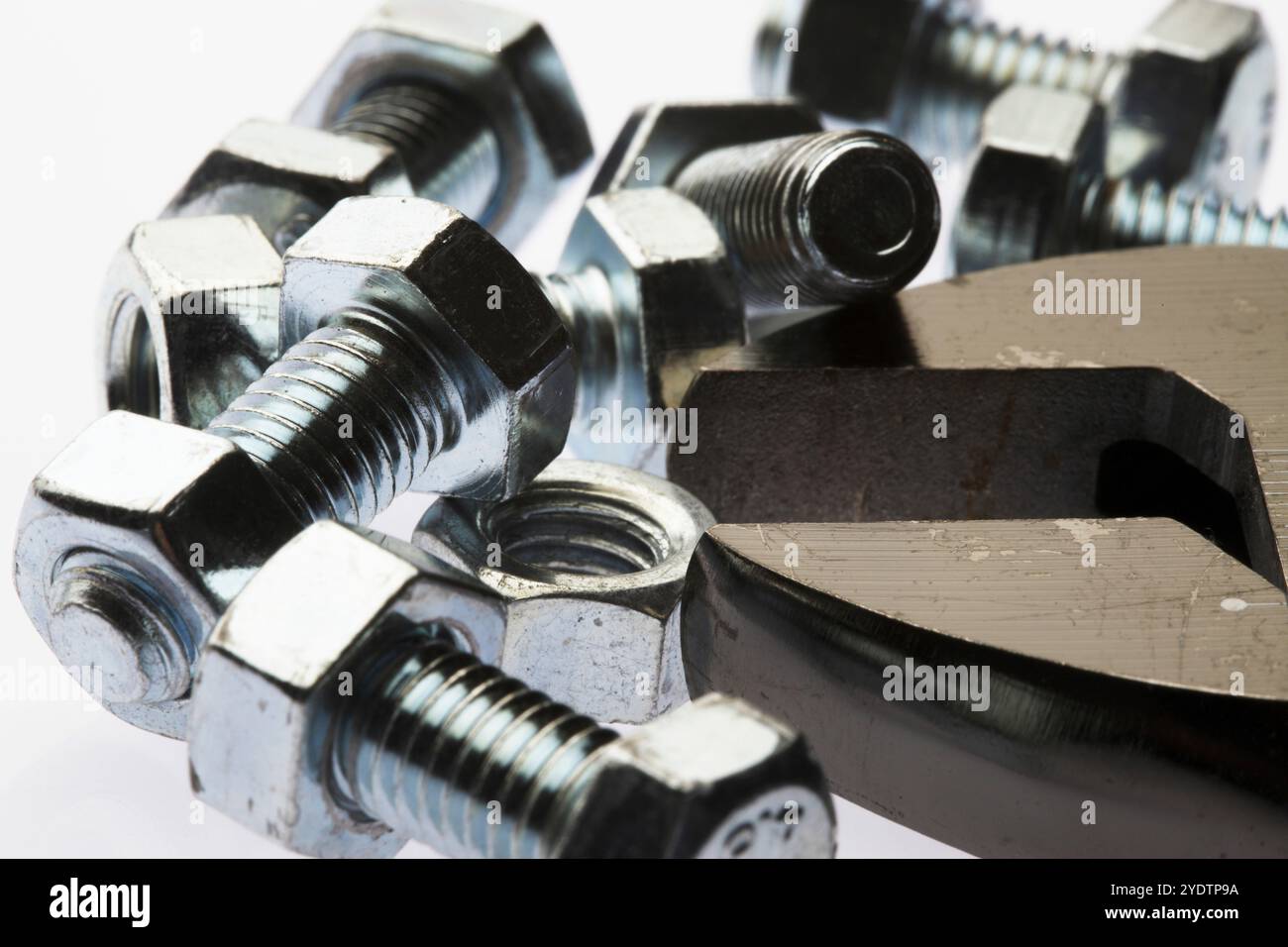 Spanner and bolt Stock Photo - Alamy